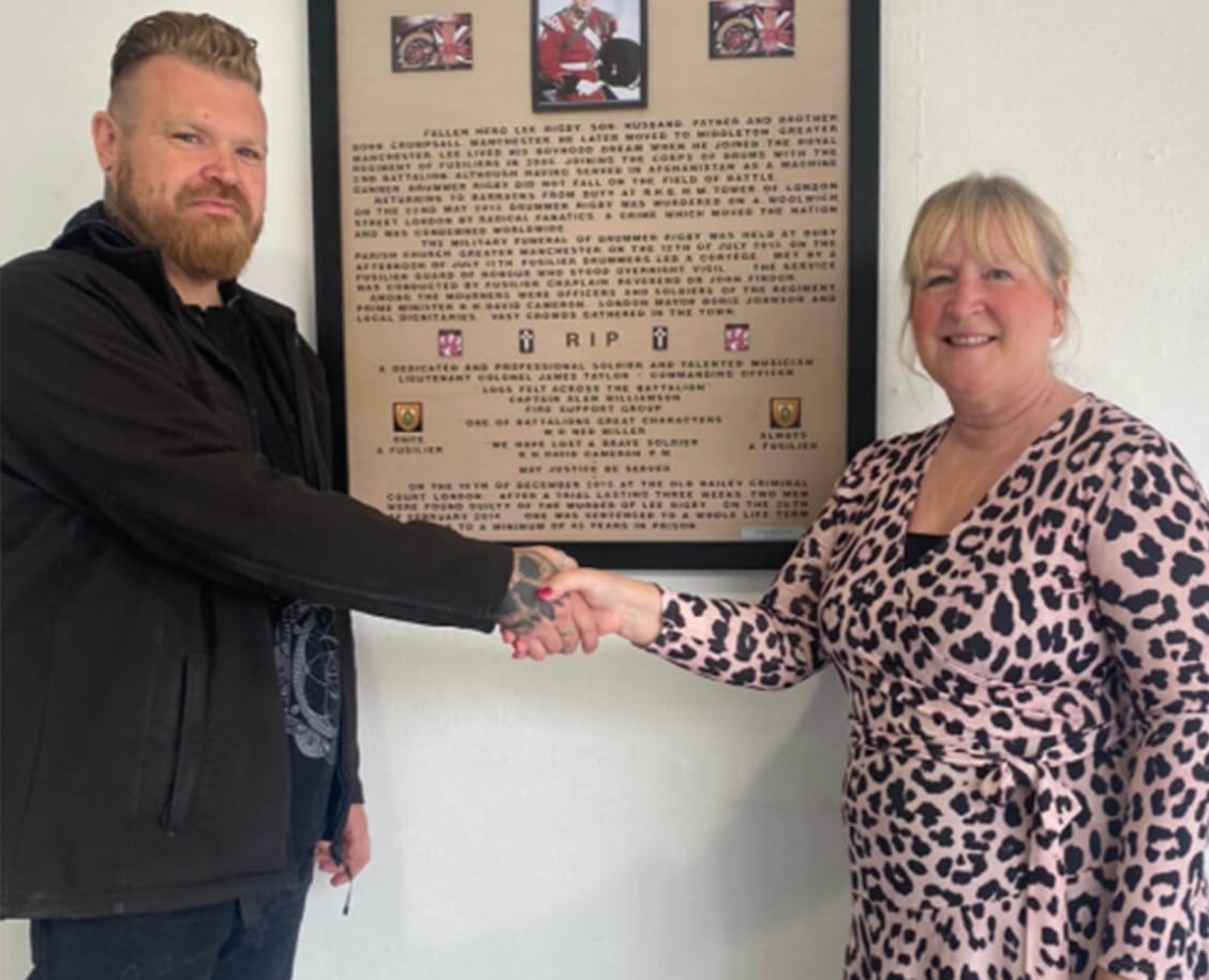 Lee Rigby Foundation - Middleton Shopping Centre