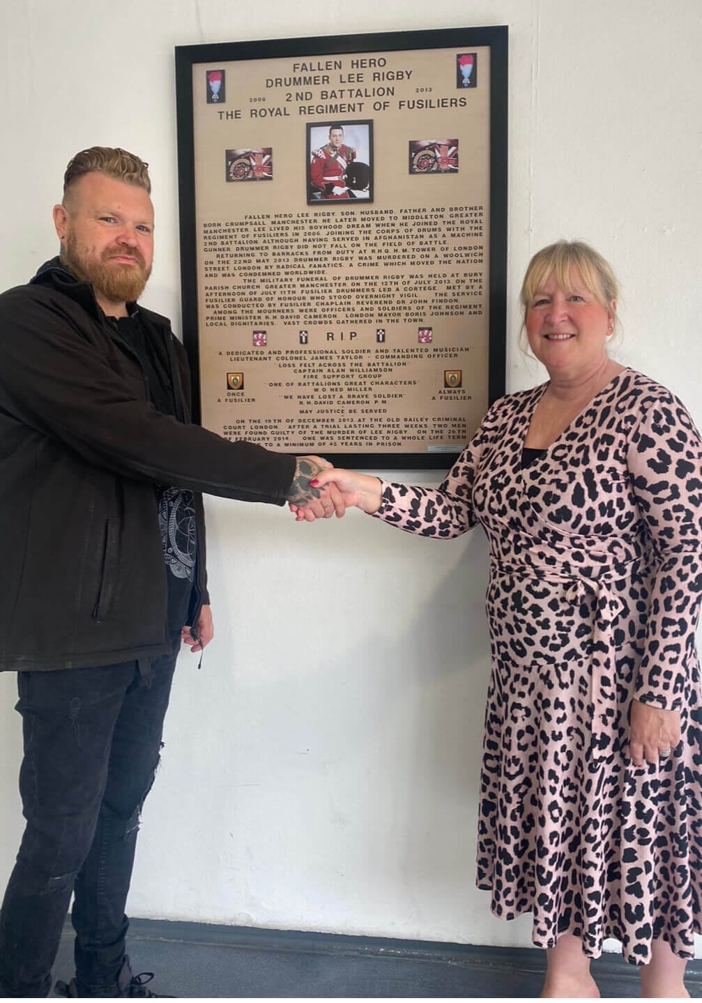 Lee Rigby Foundation - Middleton Shopping Centre